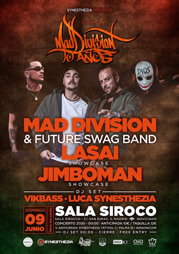 Mad Division y Jimboman en Siroco - MAD91MAD91